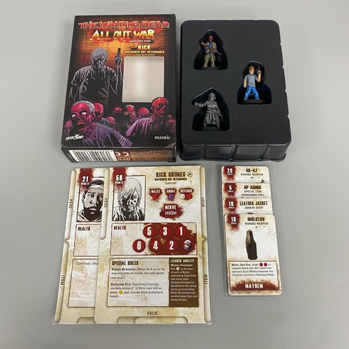 RICK DISFIGURED BUT DETERMINED GAME BOOSTER THE WALKING DEAD ALL OUT ...