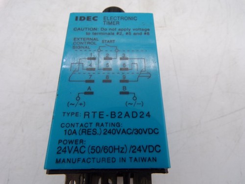 IDEC RTE-B2AD24 TIMER | eBay
