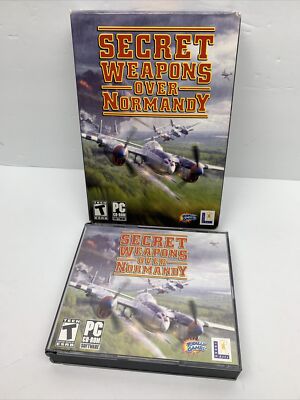 SECRET WEAPONS OVER NORMANDY PC GAME CD ROM COMPLETE | eBay