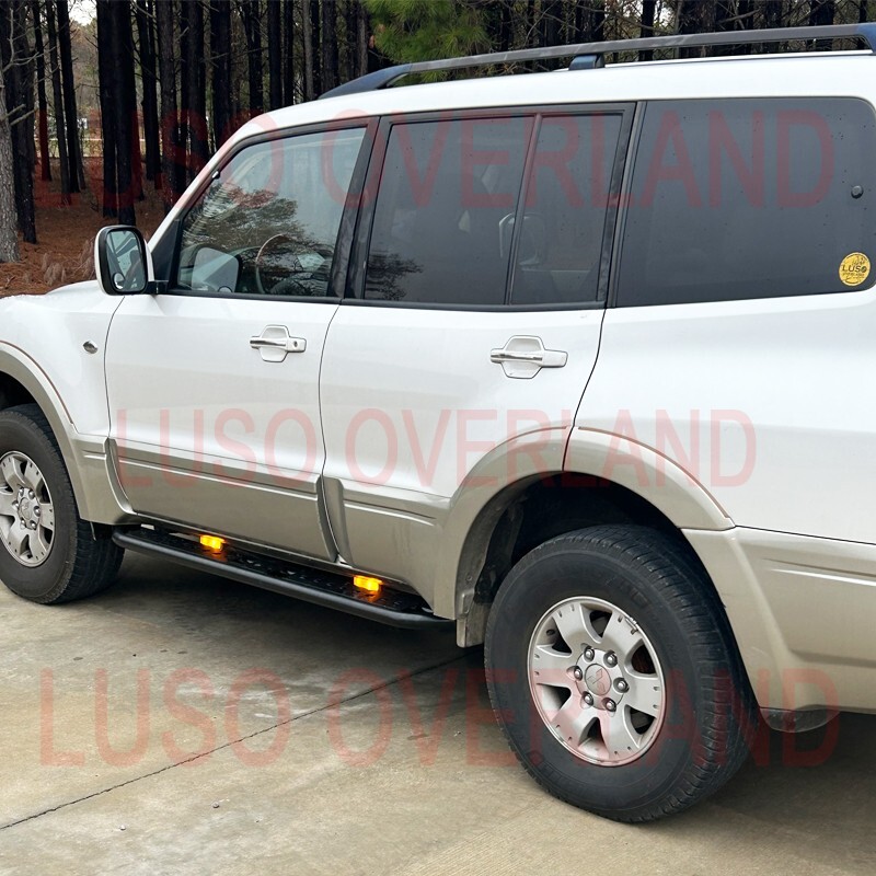 2003-2006 Mitsubishi MONTERO NP Steel Side Rails Step running boards ...