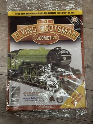 O GAUGE HACHETTE BUILD YOUR OWN THE FLYING SCOTSMAN MODEL TRAIN ISSUE ...