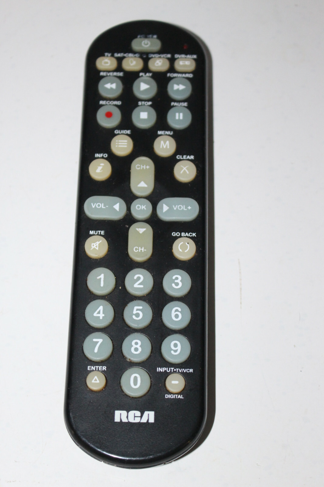 RCA Universal Remote Big Buttons 4 Device Simple RCR4258R | eBay