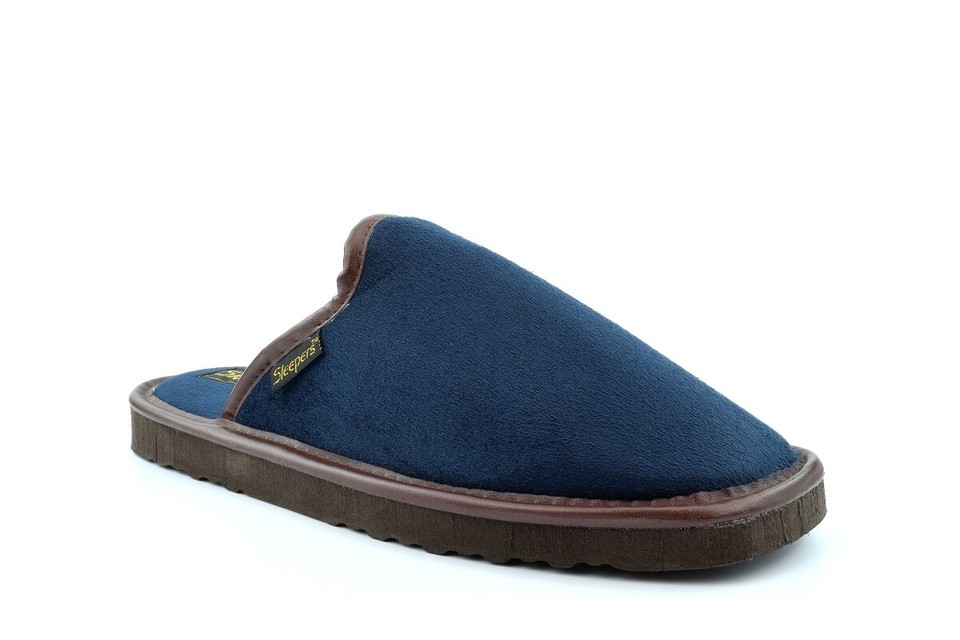 Sleepers Mens Stephen Mule Slippers Faux Suede Slipper Lightweight ...