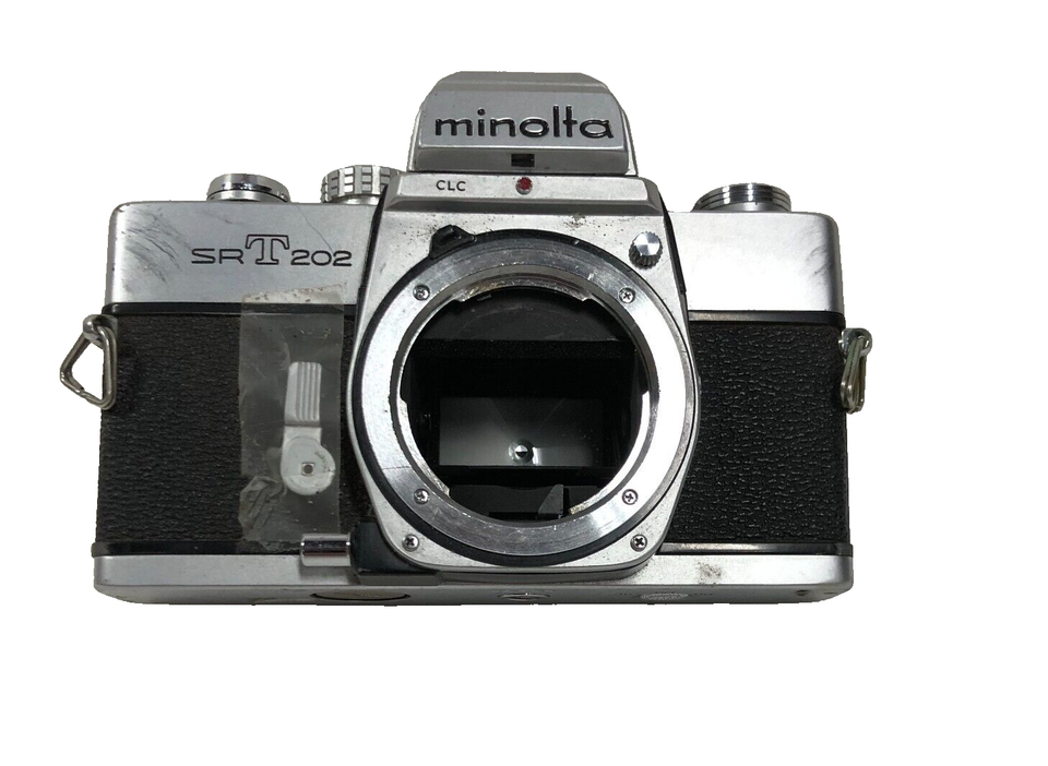 Minolta SRT-202 SLR Manual Camera Body UNTESTED | eBay