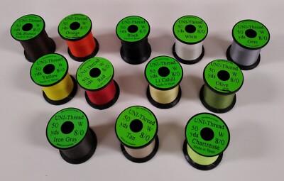Uni-Thread 8/0 50 yard spools asst colors | eBay
