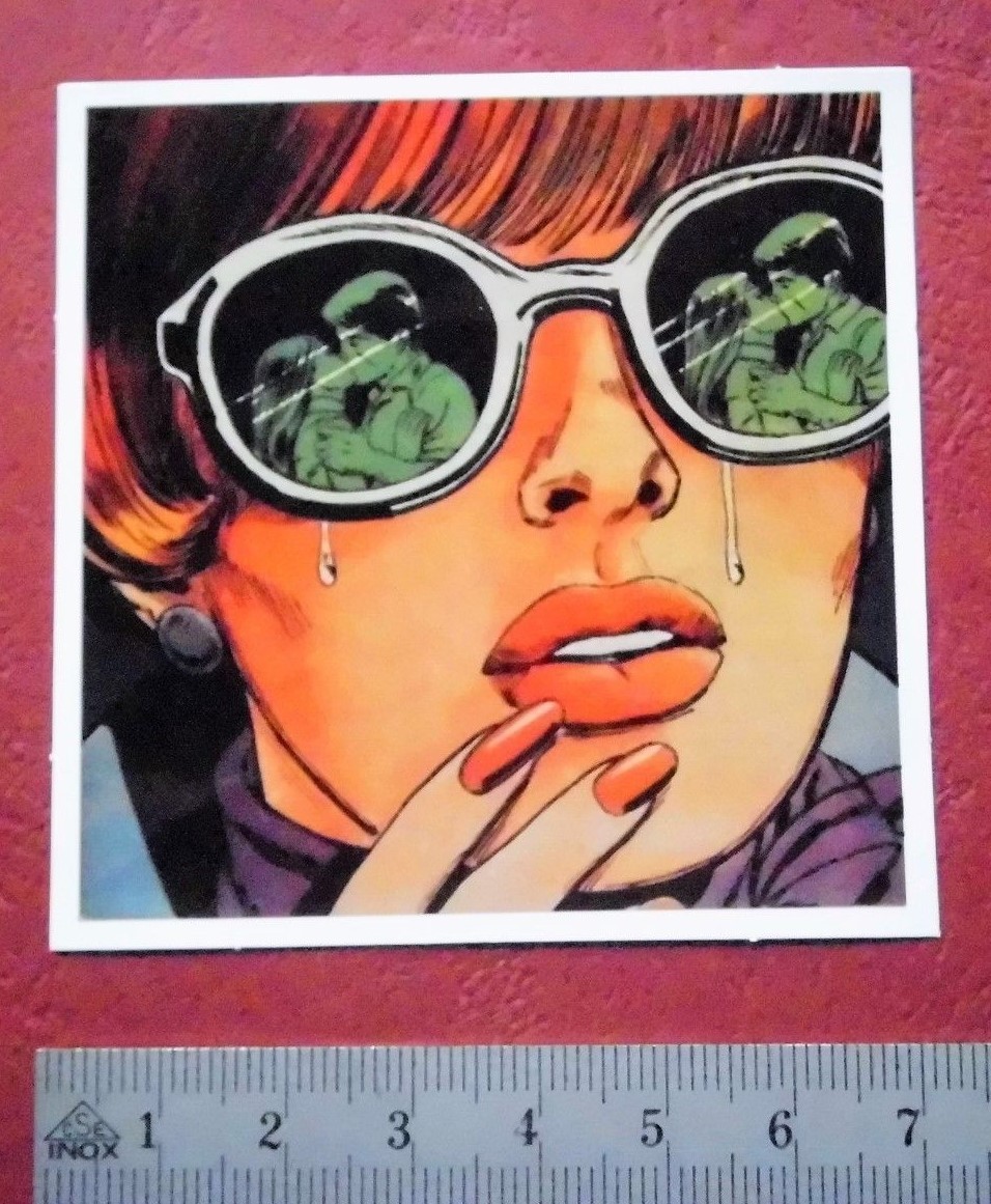 Sticker Aufkleber "Sad Girl" Glanz-Optik Stickerbomb Laptop | eBay