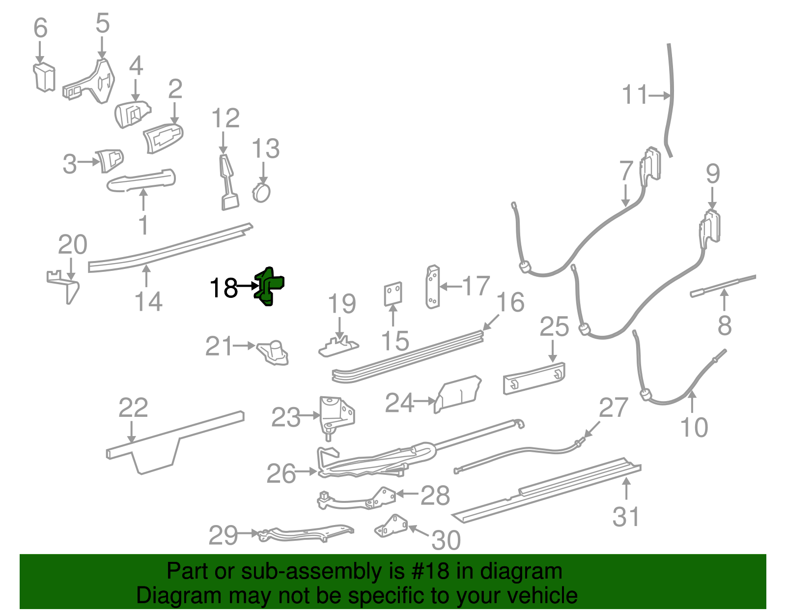 Mercedes-Benz 9067600947 Genuine OEM Slider for sale online | eBay