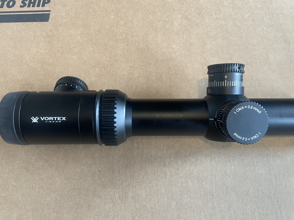 Vortex Viper PST 1-4x24 Riflescope with TMCQ MRAD Reticle | eBay