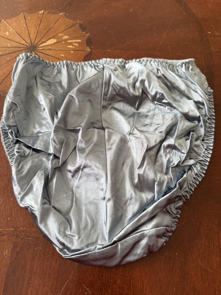 NWOT Vintage Olga Stretch Satin & Lace Hi-cut panties, XXL | eBay