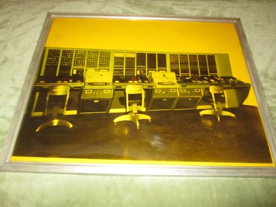 Vintage Computer Room Control Atomic Age Command Center Aluminium ...