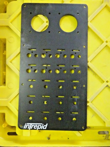 INTREPID ELECTRICAL PANEL MARINE APROX 8"L X 14.5"H 2-2" GAUGE 20 ...