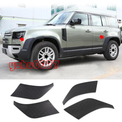 2020 For Land Rover Defender Black Front Bumper+ Rear Door Side ...