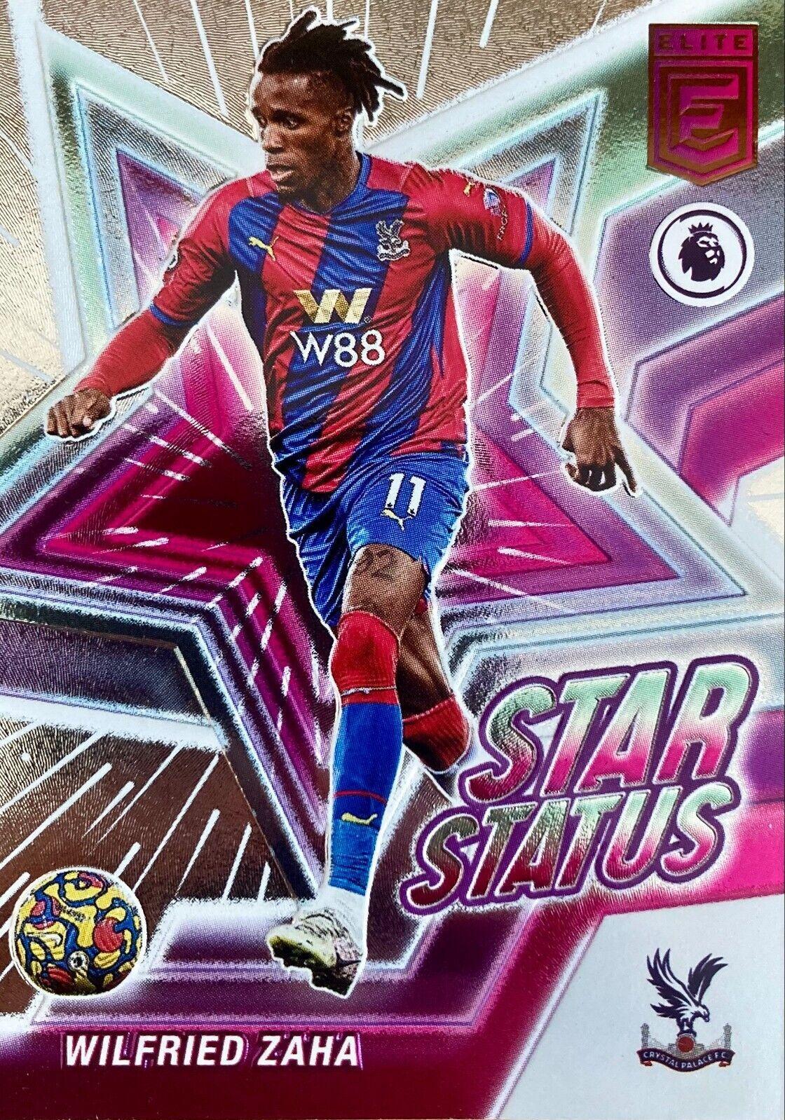 2021-22 Panini Donruss Elite Premier League - Star Status Wilfried Zaha ...