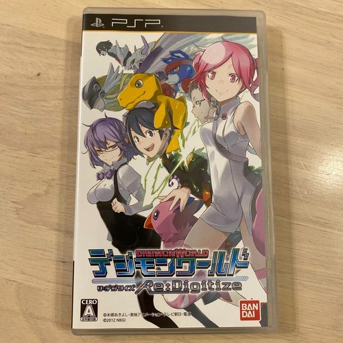 Digimon World Re Digitize Sony PSP Japanese Version Comes with box and ...