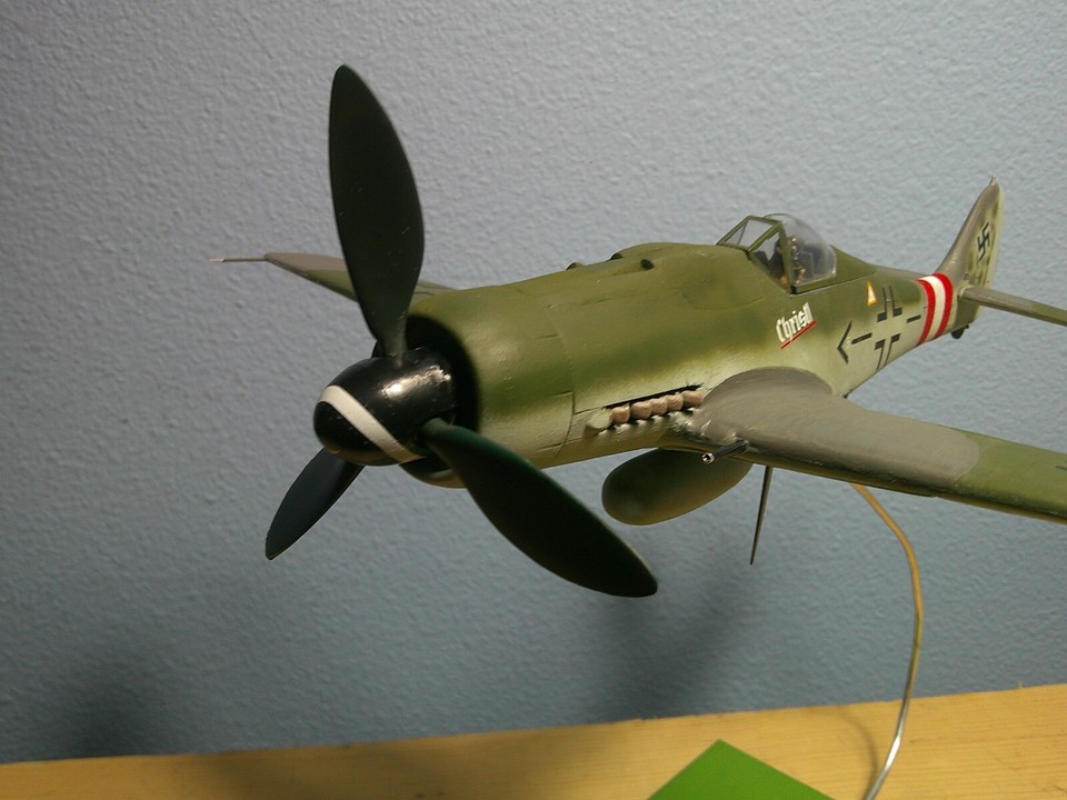 WW2 German Luftwaffe Focke-Wulf FW 190 D9 ' Dora 'airplane plastic ...