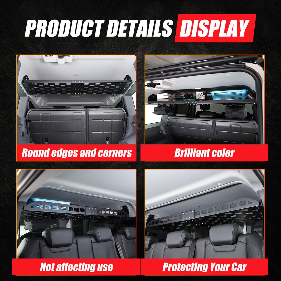 Trunk Side Storage Box Cargo Organizers Cargo Rack For Ineos Grenadier ...