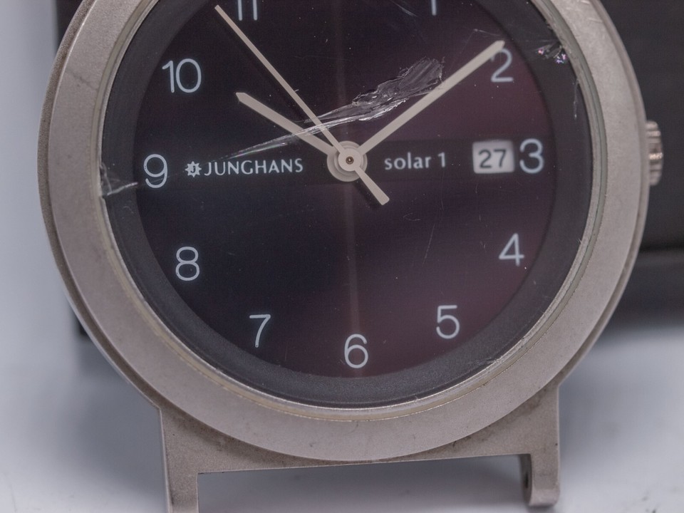 Needs Crystal Vtg - Junghans Solar 1 Men's 33mm Watch | eBay