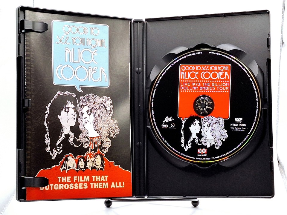 Good to See You Again, Alice Cooper: Live 1973, 2005, DVD w/Insert ...
