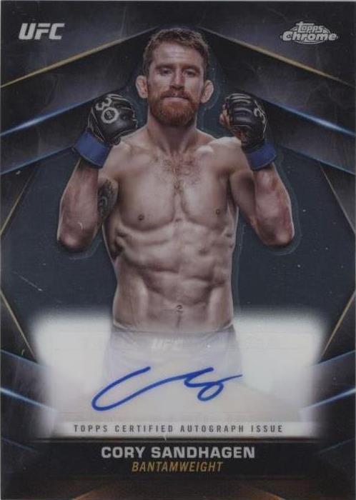 2024 Topps Chrome UFC - Chrome Veteran Autographs Cory Sandhagen #CVA ...