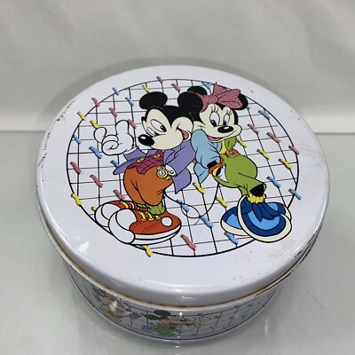 Walt Disney World Tin Mickey Mouse, Minnie Mouse, Tin, Box, Container ...