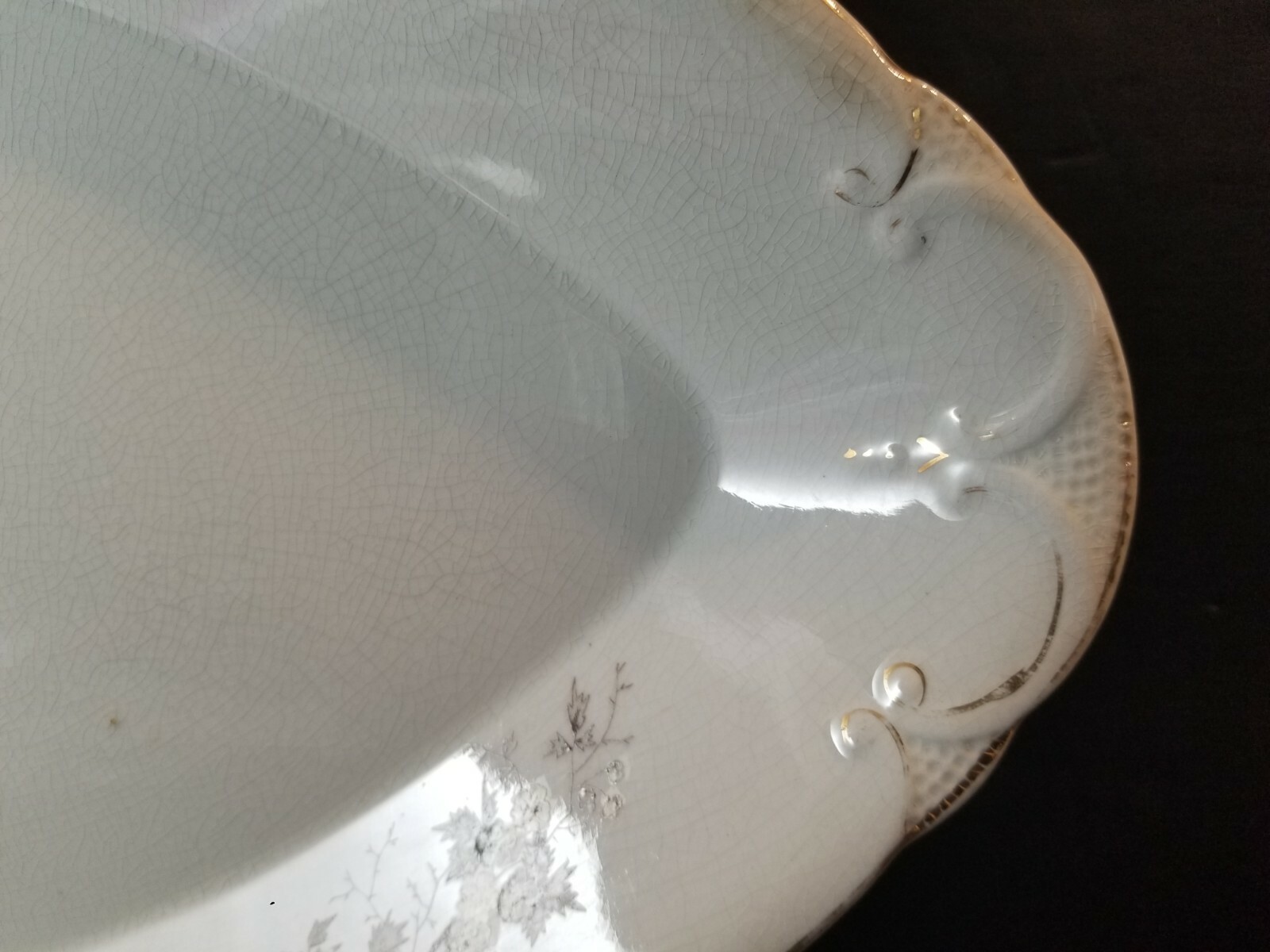 Adamantine China, Wheeling Pottery Co. 16" Serving Platter | eBay