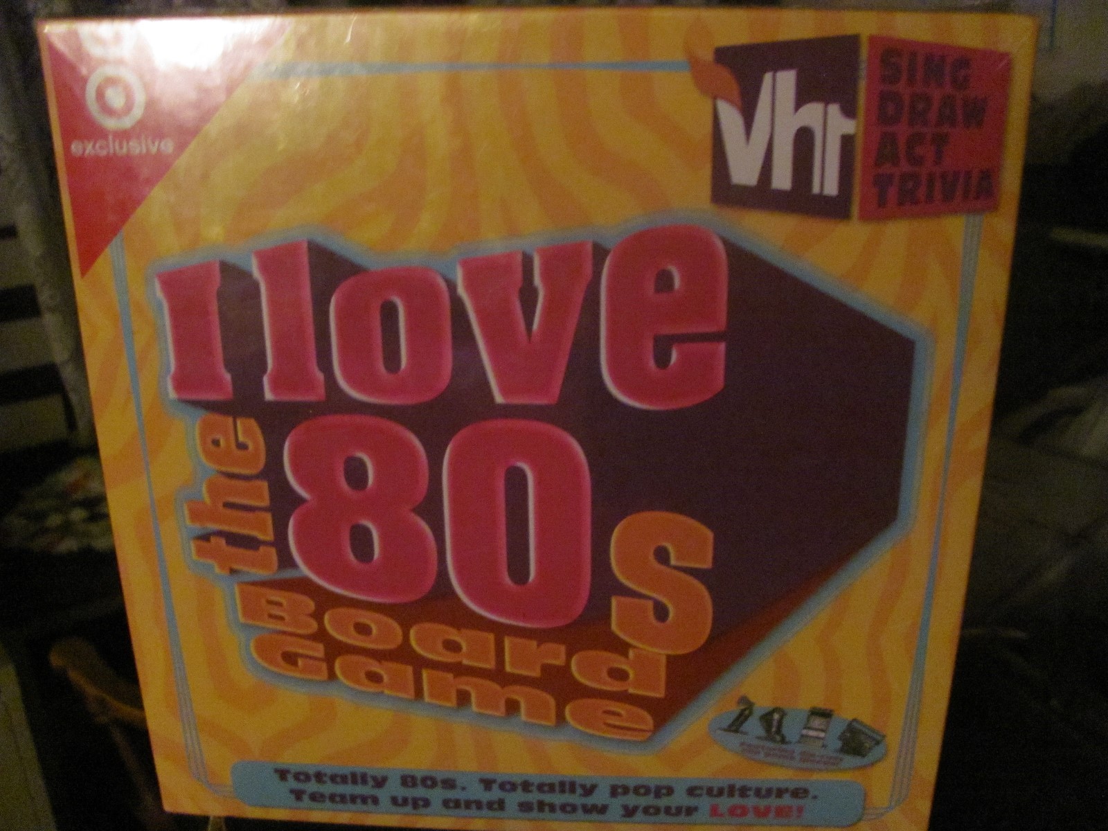 I Love the 80s trivia act draw board game VH1 Target Exclusive 2005 ...