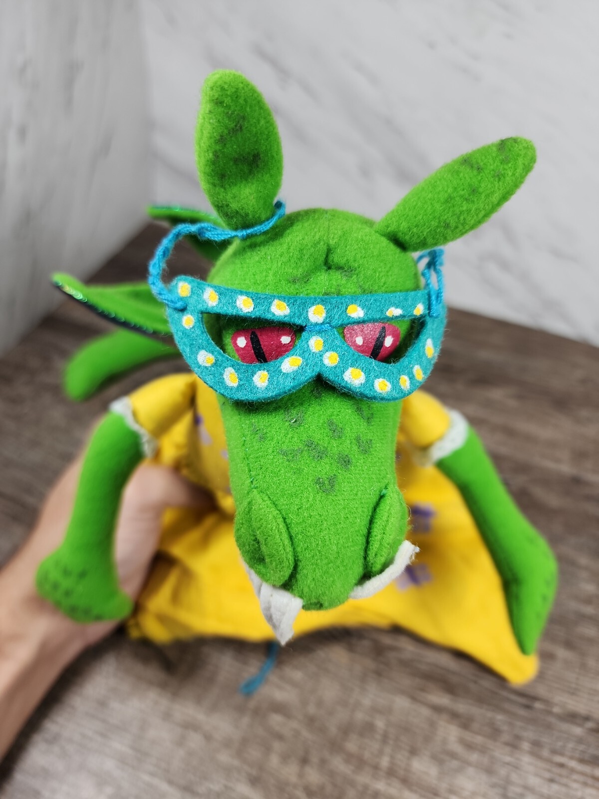 The Library Dragon Flip Doll Miss Lotta Scales/Miss Lotty Plush Soft ...