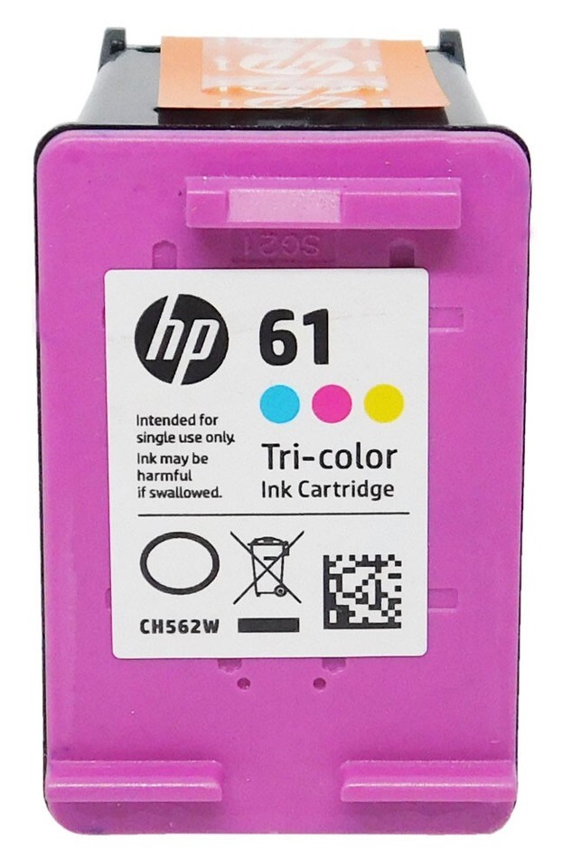 HP #61 Color Ink Cartridge 61 CH562WN NEW GENUINE | eBay