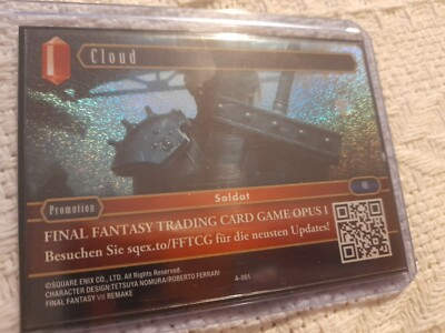 Cloud A-001 Fftcg Ger Promo | eBay