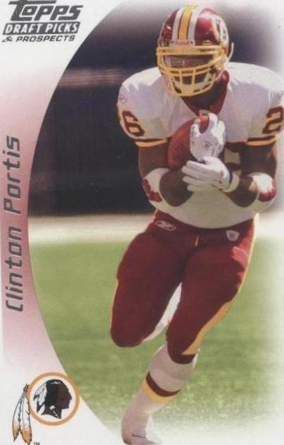 2005 Topps Draft Picks & Prospects - Clinton Portis #38 for sale online ...