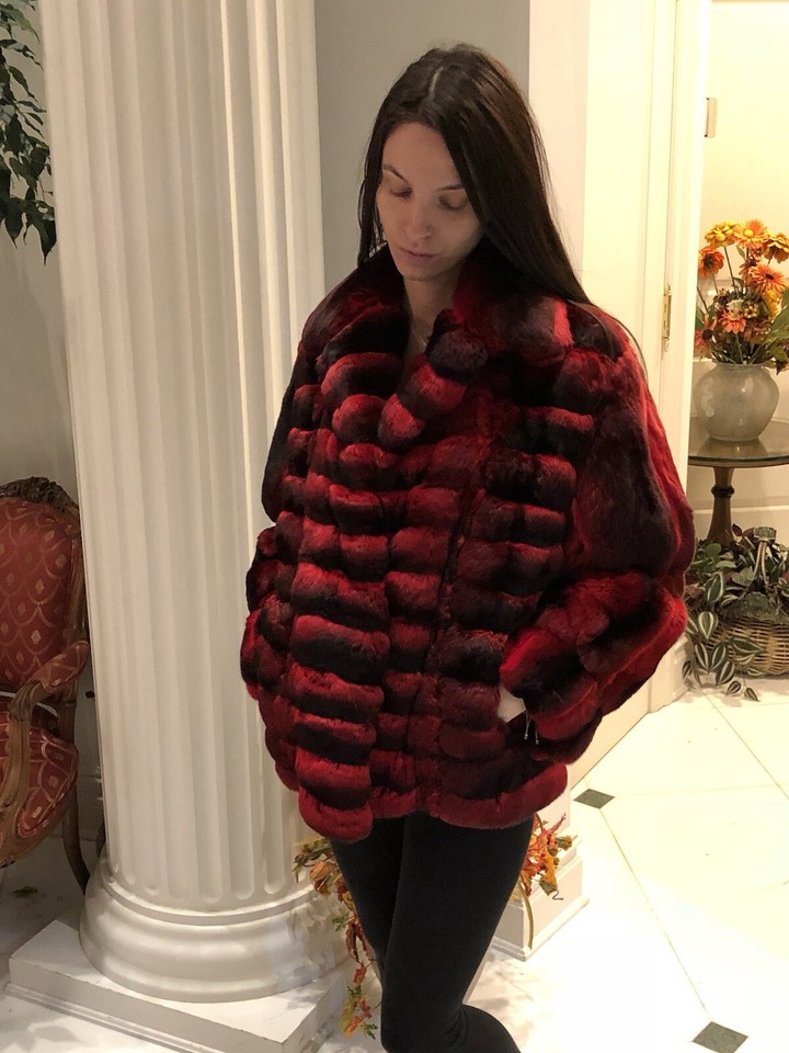 chinchilla fur coat women. Originally 20k!! | eBay