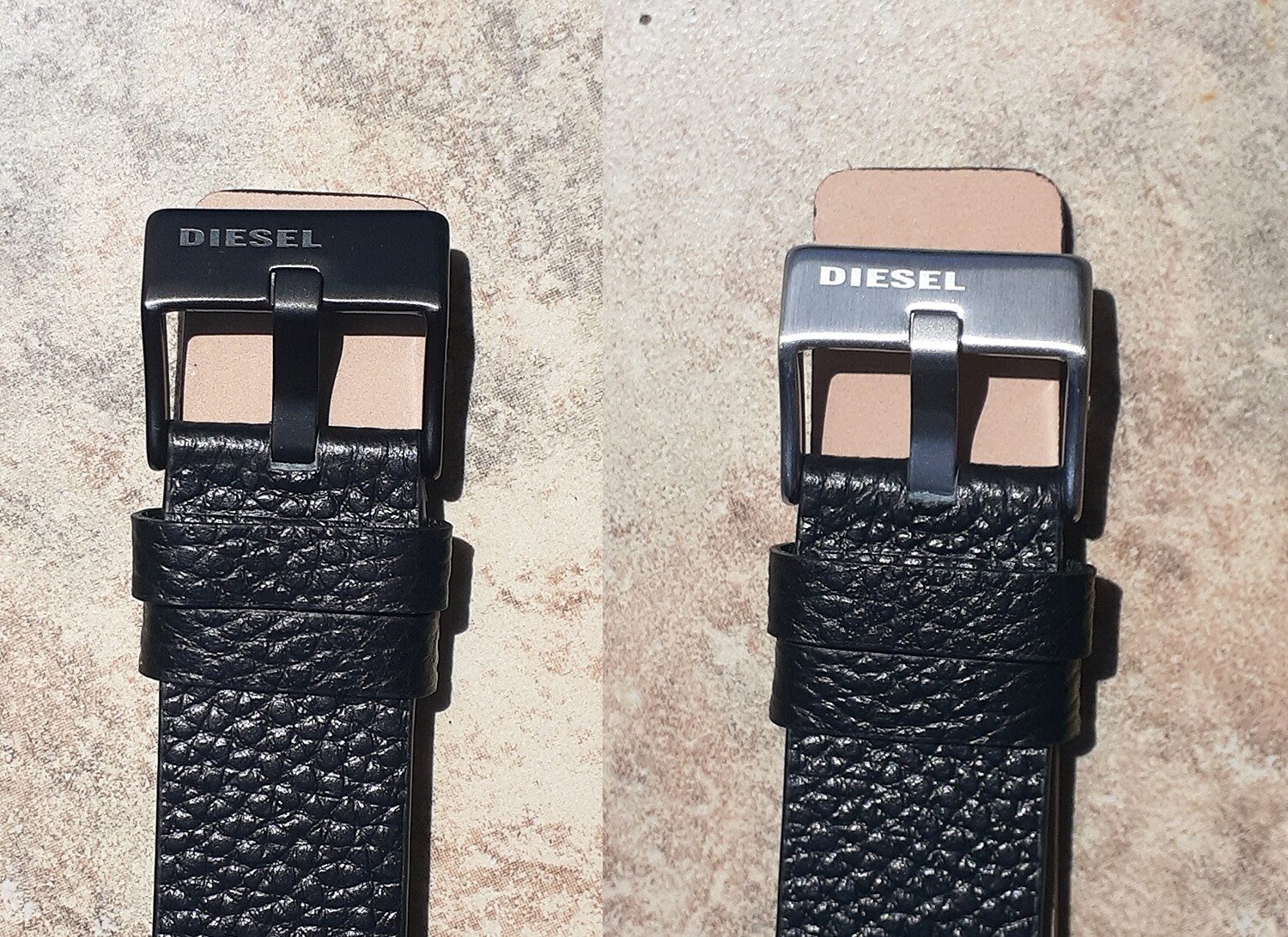 DIESEL Watch Strap Band BLACK/ BROWN 22mm 24mm 26mm 28mm DZ1544 DZ4210 ...