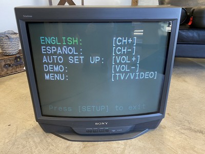 Sony 27" Trinitron TV | eBay