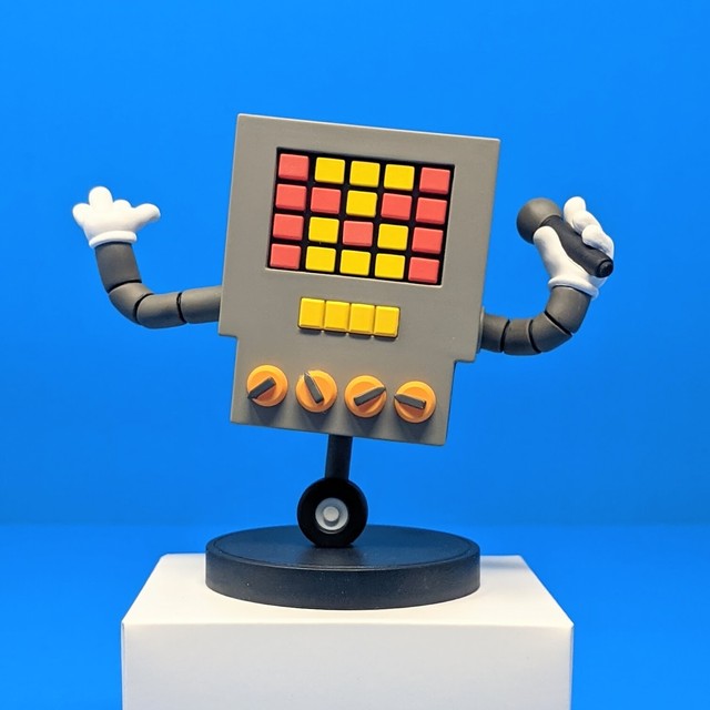 Undertale Little Buddies Mettaton Vinyl Figure Official Robot Figurine ...