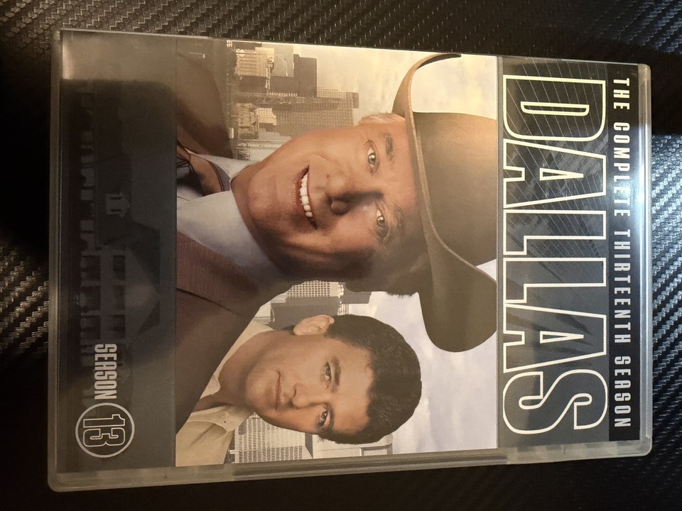 Dallas Season 13 Complete Thirteenth (DVD 3-Disc Set) Slip Case and ...