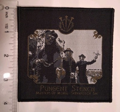 Pungent Stench Masters Of Moral Servants Of Sin Black Border Woven ...