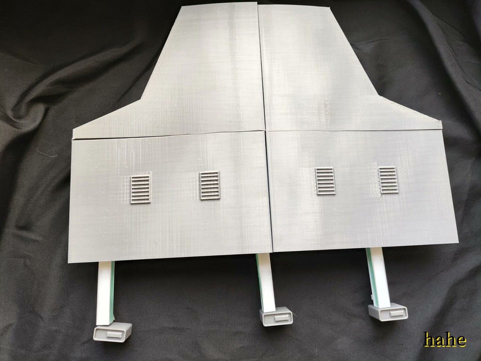 1/400 Scale Regional Airport Terminal Building Assemble Model 3D ...