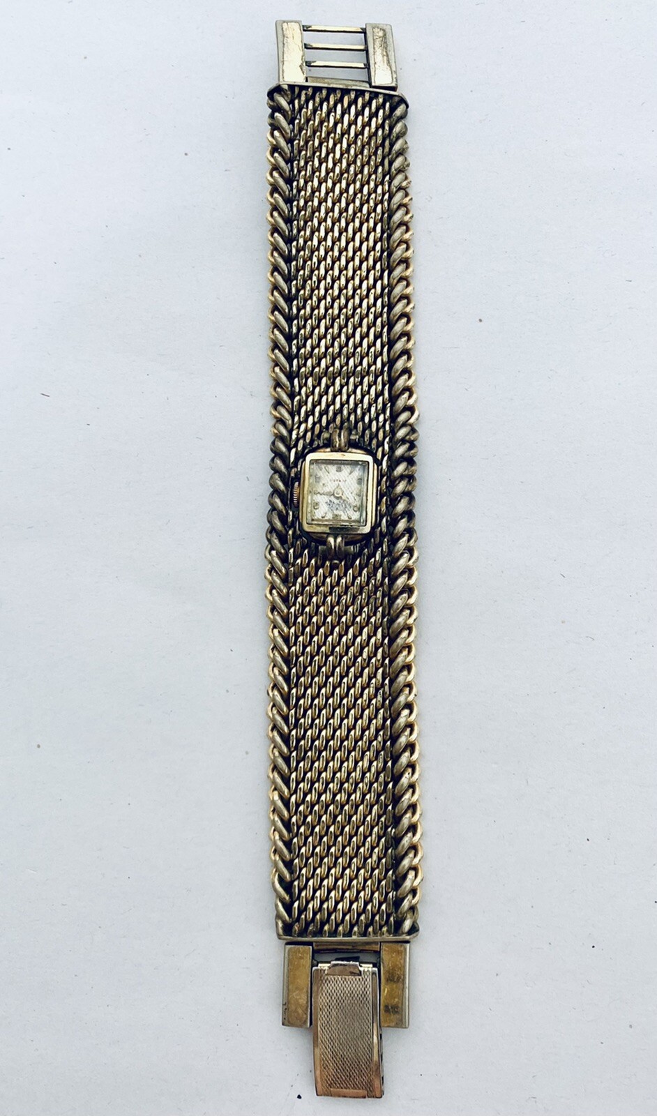 Lunette Plaque ORL 20 Microns 7" Gold Clad Panther Bracelet 21 Ruby Swiss Watch | eBay