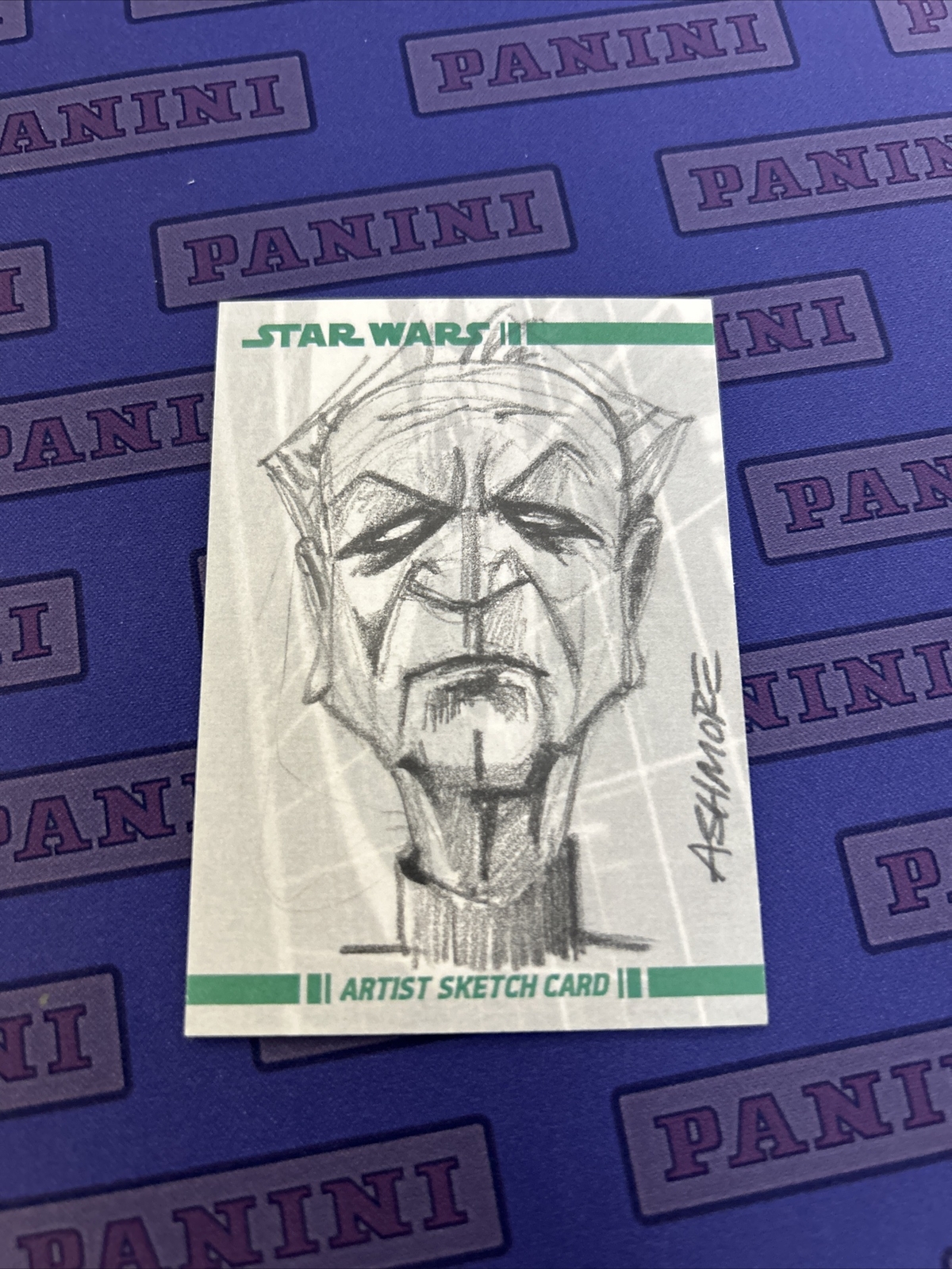 2008 Topps Star Wars Clone Wars Sketch Card 1/1 Brian Ashmore | eBay