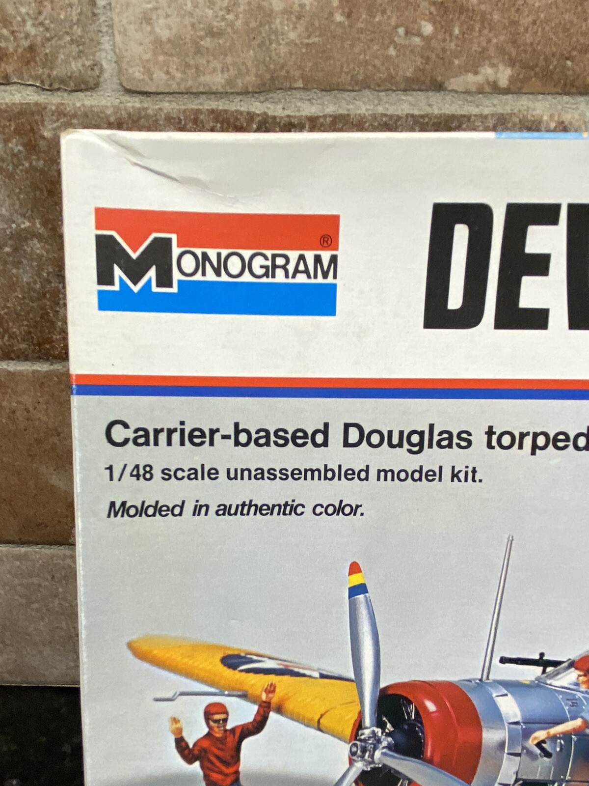 Monogram 7575 1/48 Devastator Tbd-1 Plastic Model Kit 1974 for sale ...