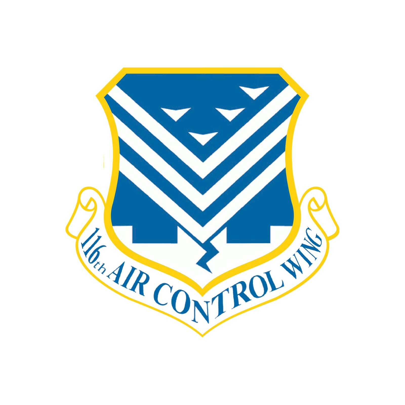 116th Air Control Squadron Patch Vinyl Decal - Variety of Sizes ...