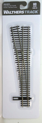 Walthers Track 948-83015 Code 83 Nickel Silver DCC Friendly #5 LH ...