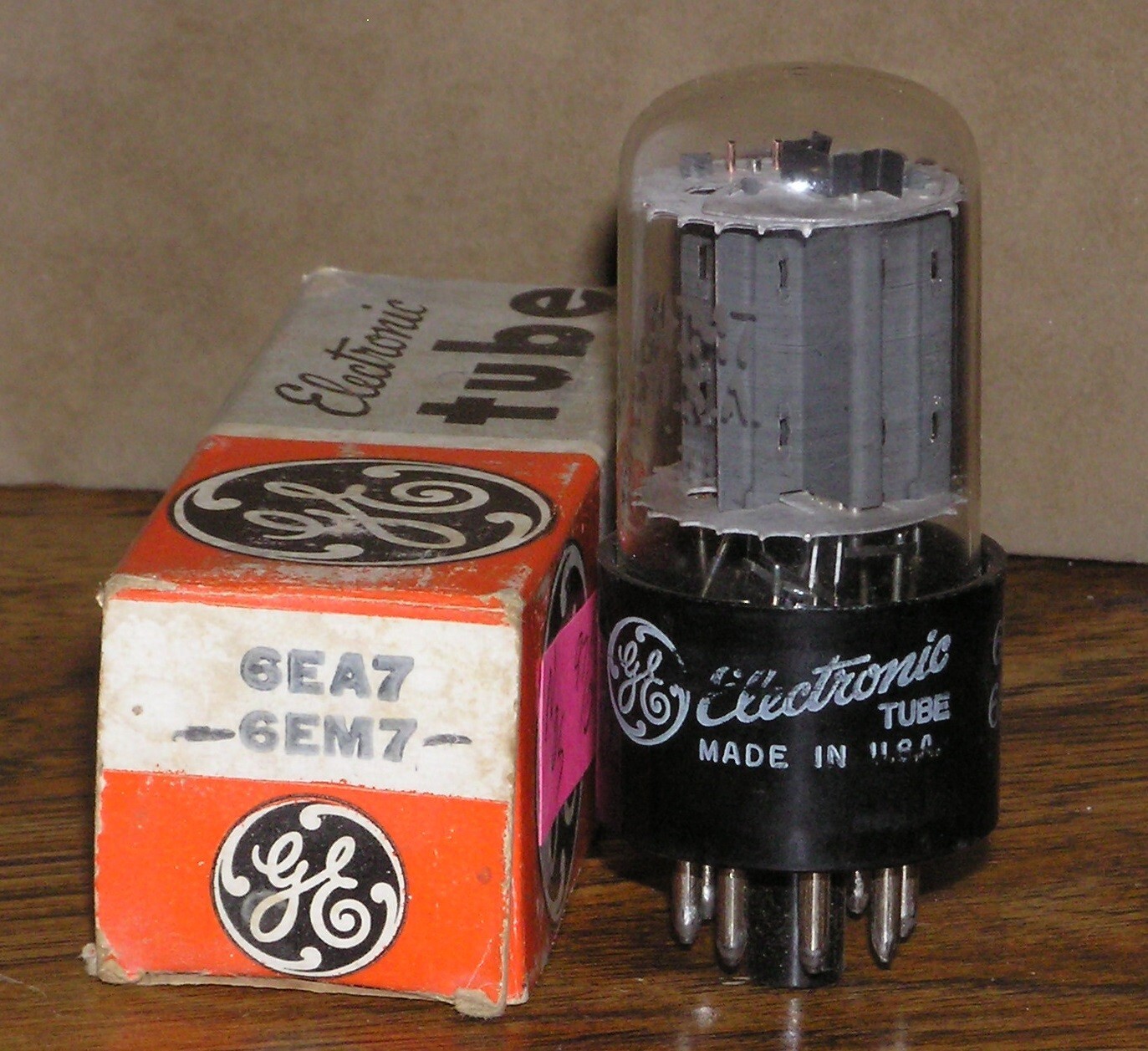 1 NOS GE 6EM7 / 6EA7 Vacuum Tube ~ Tests Good | eBay