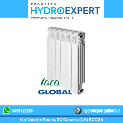 Termosifoni Radiatori da 2 a 12 Elementi in Alluminio Iseo 800 Global ...