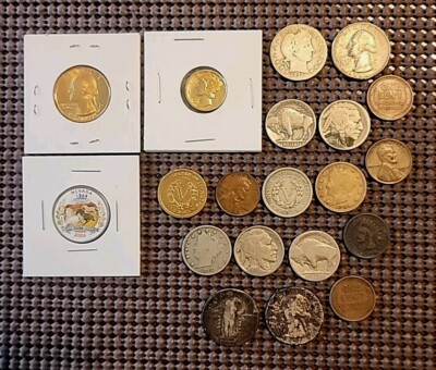 STARTER LOT OF US COINS MIX YEARS AND COMPOSITIONS (20) | eBay
