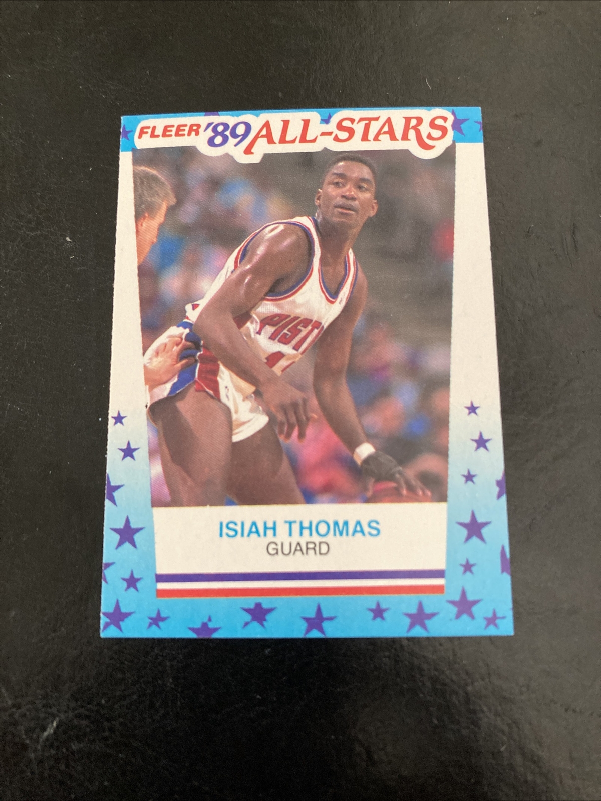 1989-90 Fleer Basketball Isiah Thomas All-Star Sticker #6 | eBay