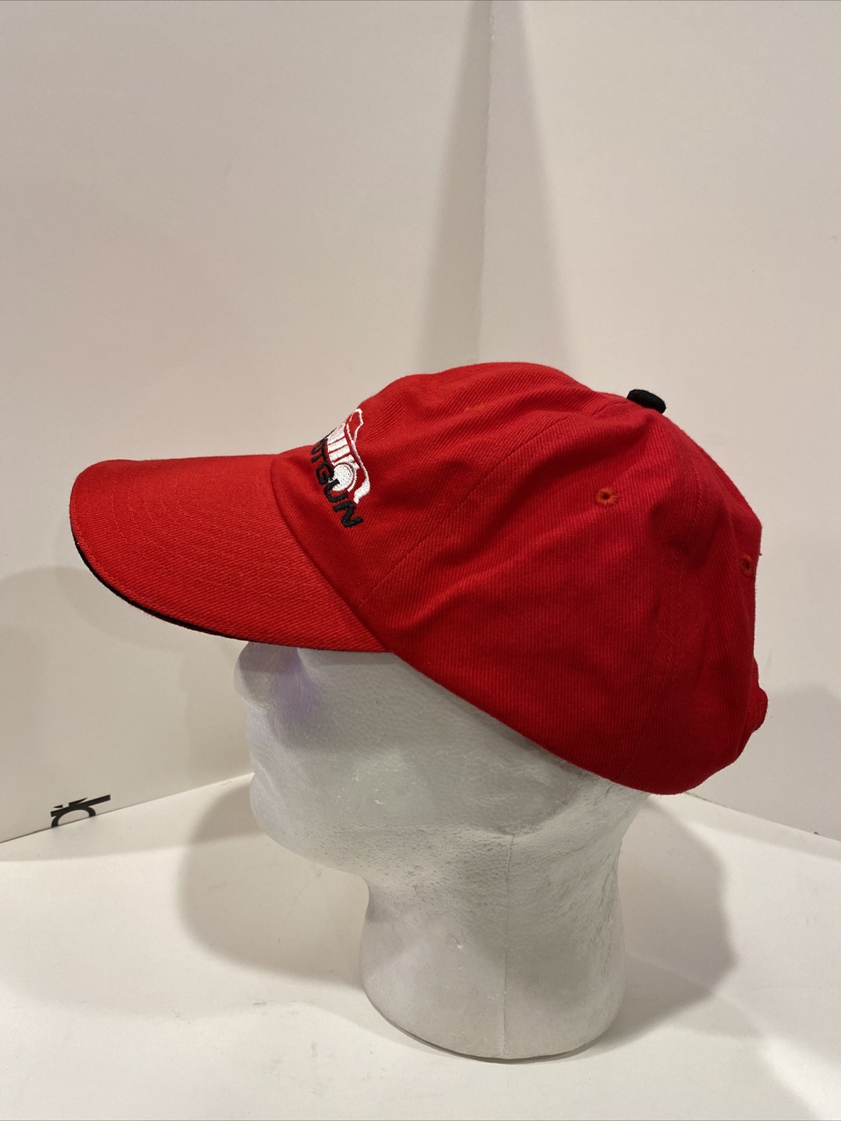 Rode Shotgun Racetrack Racing Red Car Baseball Hat Cap - Gem