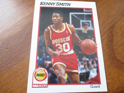 KENNY THE JET SMITH (houston rockets - guard) 1991/92 hoops card #79 ...