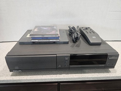 Philips CD-i Model 220 Console Video Game / Interactive Disc Console W ...