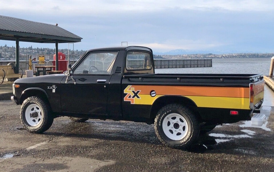 Classic graphics For 1979 Chevrolet LUV Mikado 4x4 ISUZU KB40 Retro ...